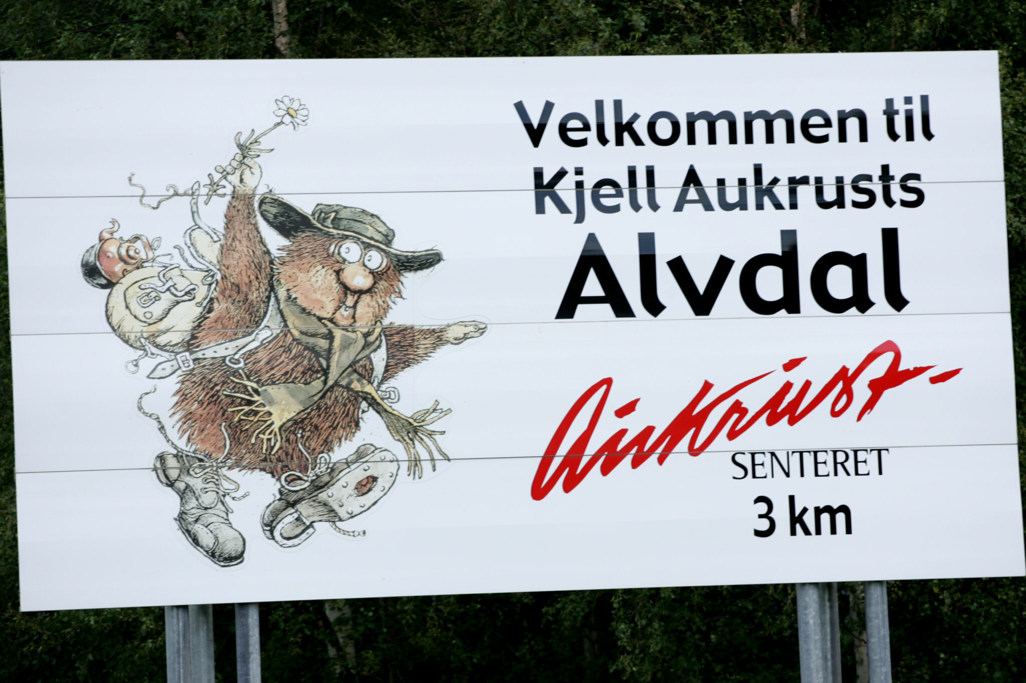 Alvdal - TuristplanNorge.no - Huset Aukrust og Flåklypatoppen ligger der